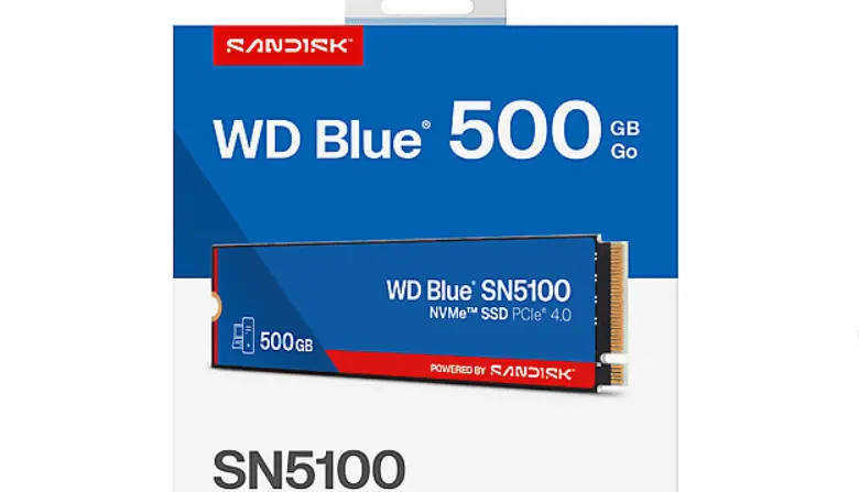 WD Blue SN5100 önceki modele göre ciddi performans artışı sunuyor ...