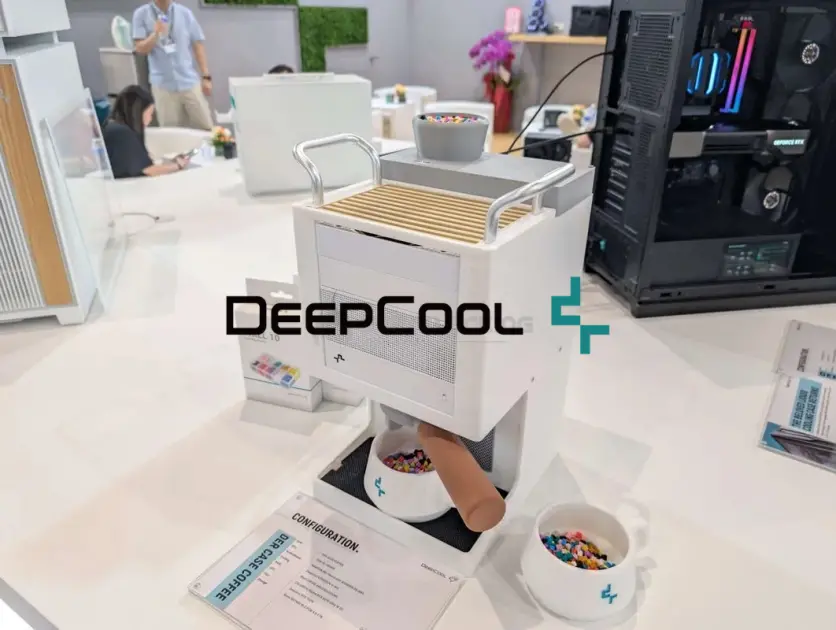 DeepCool'dan Computex 2025'te Kahve Yapan Kasa Sürprizi - BeeTekno.com