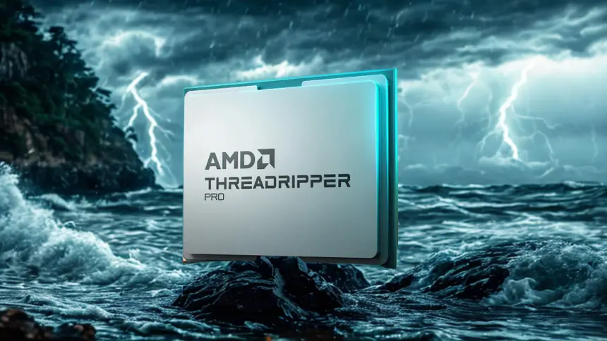 AMD Threadripper PRO 9995WX OC ile iş istasyonları gücün tanımını ...