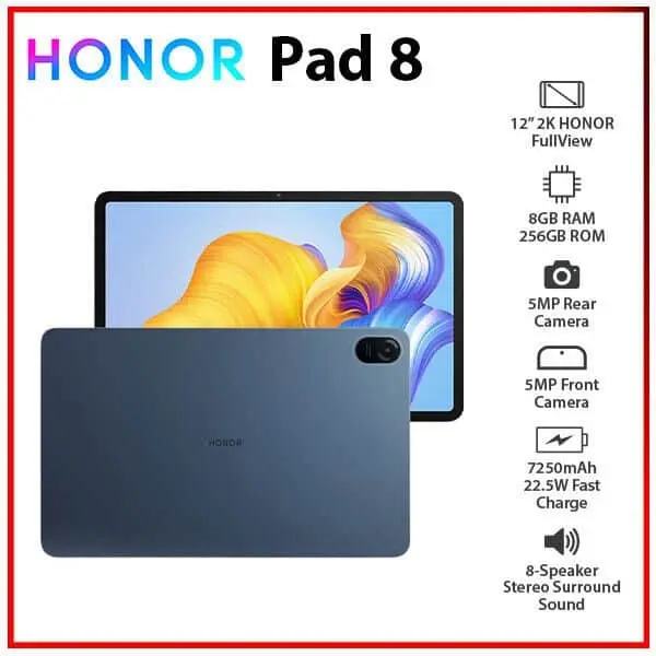 Honor Pad 8: Kapsamlı İnceleme ve Detaylı Teknik Analiz - BeeTekno.com