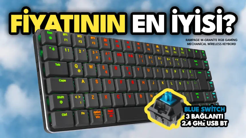 İSVEÇ ÇAKISI GİBİ RGB OYUNCU KLAVYESİ İNCELEME! - BeeTekno.com